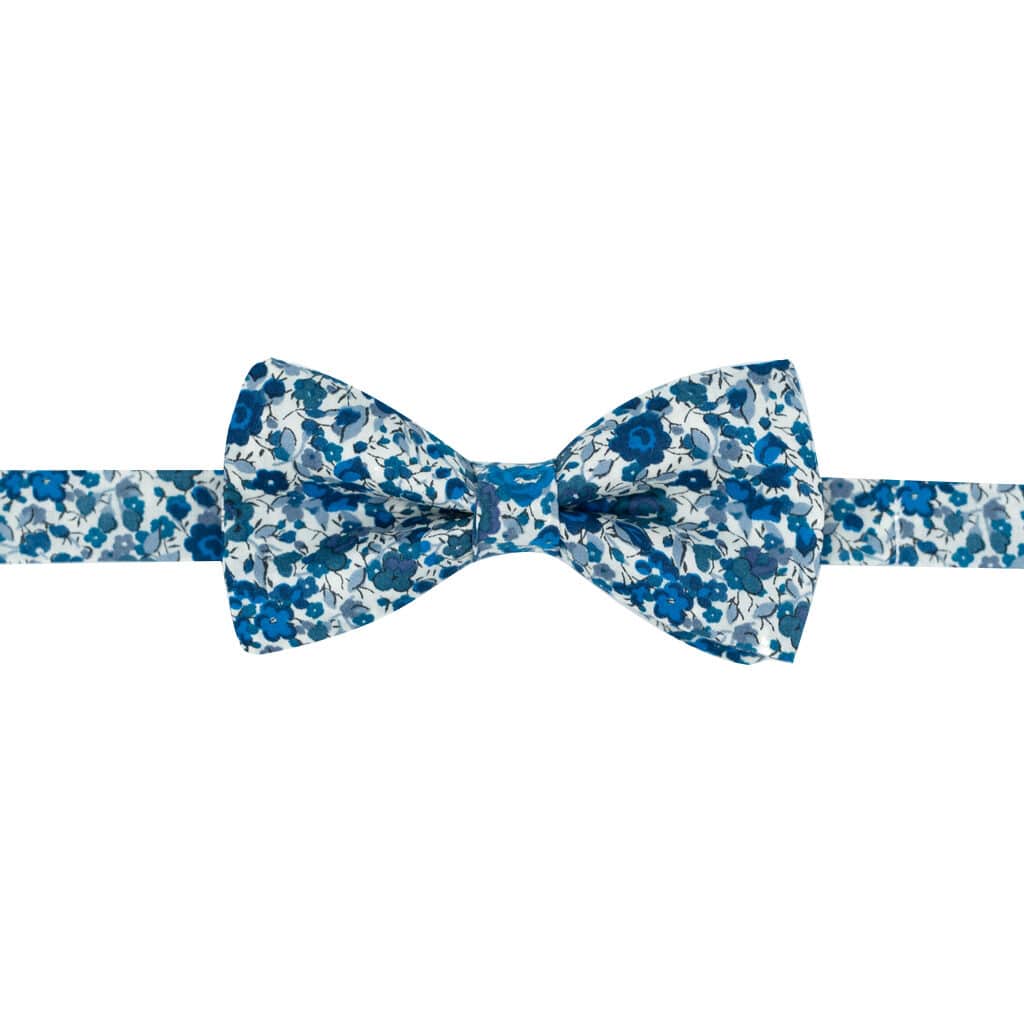 Nœud papillon bleu enfant Emma & Georgina – Gentille Alouette