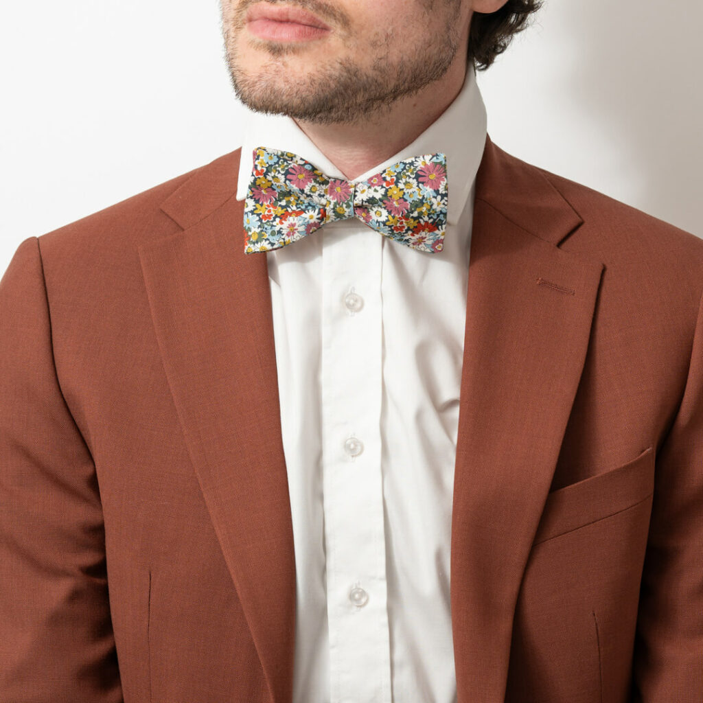 Noeud papillon Liberty Libby Blush - Gentille Alouette