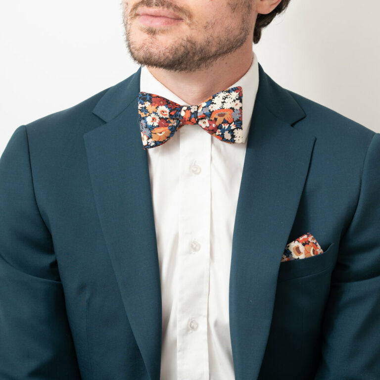 Cravate Liberty Thorpe rouille | Gentille Alouette