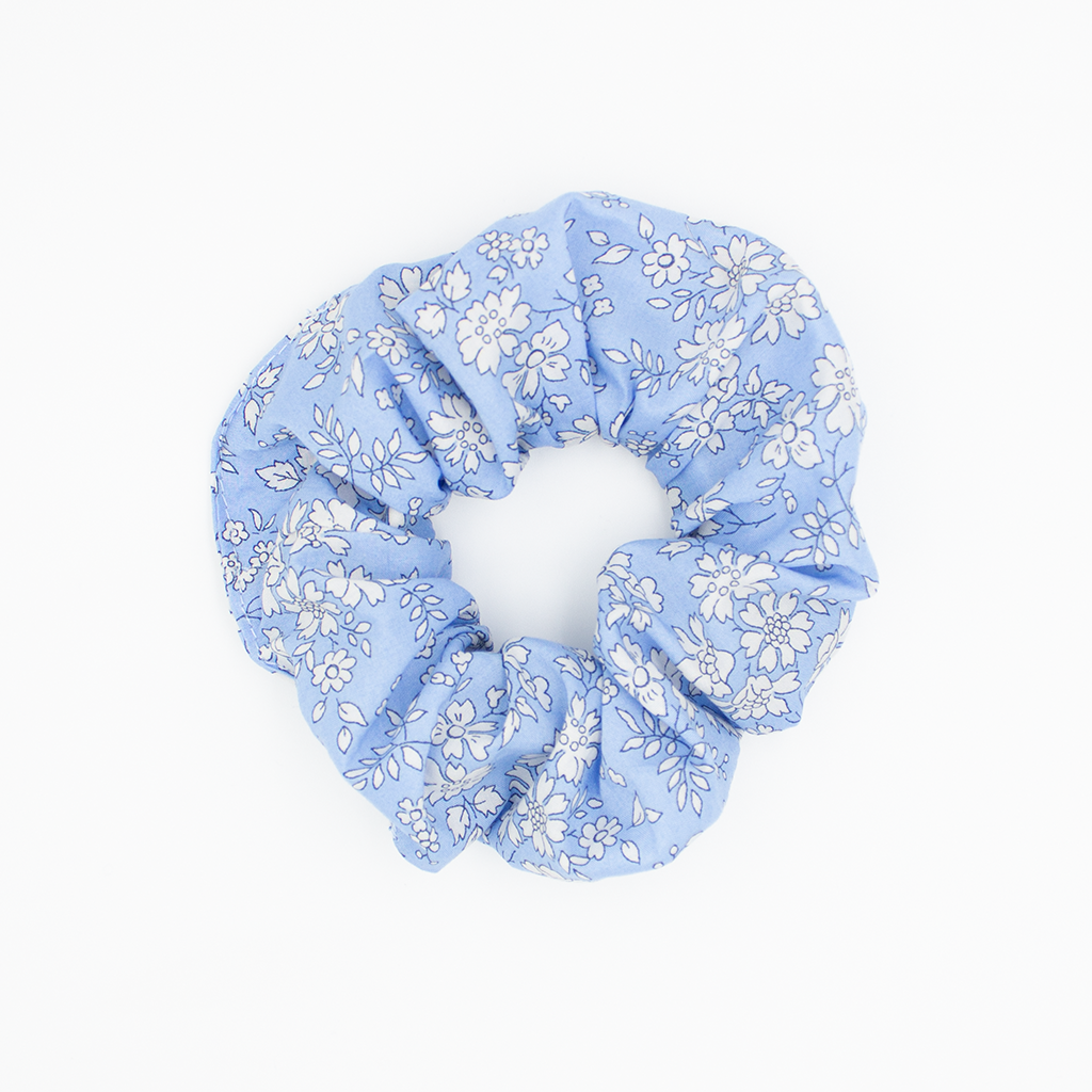 Chouchou Liberty Capel bleu ciel - Gentille Alouette